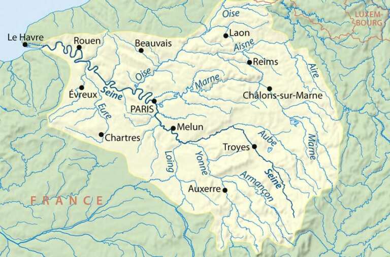 Les fleuves d'Europe (avec des cartes à imprimer et à étudier)